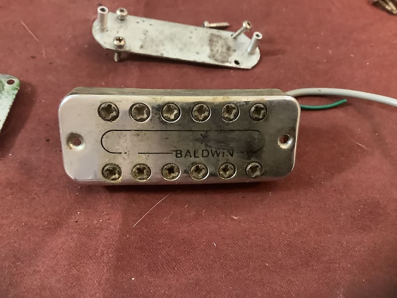Vintage Burns Baldwin gretsch pickup ohm reading 8.56 | Reverb