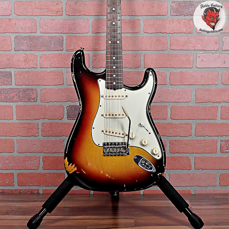 USA Greg Adams Custom Heavy Relic 'S' Type '61 Stratocaster | Reverb