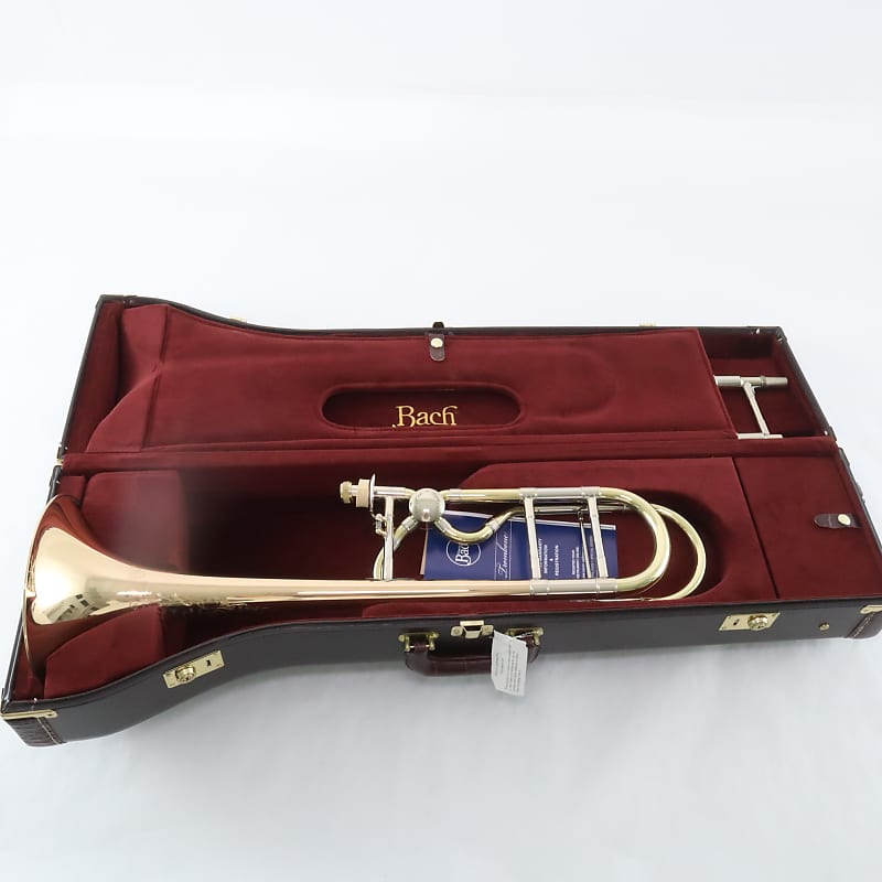 Bach Model LT42BOFG Stradivarius Professional Tenor Trombone | Reverb
