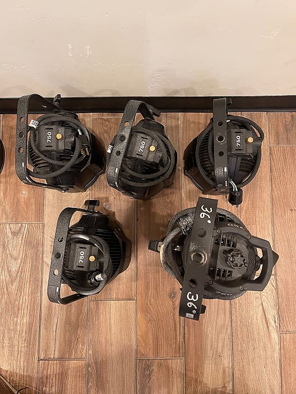 PAR 64’s & ETC source four par lights 2018 Black | Reverb