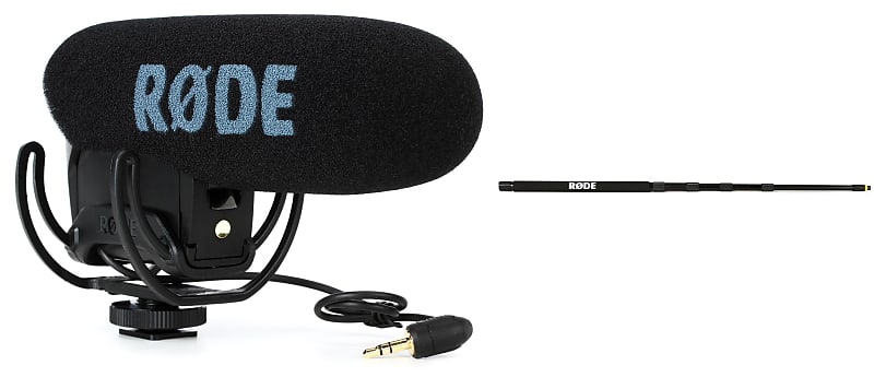 Rode VideoMic Pro R Camera-mount Shotgun Microphone Bundle | Reverb