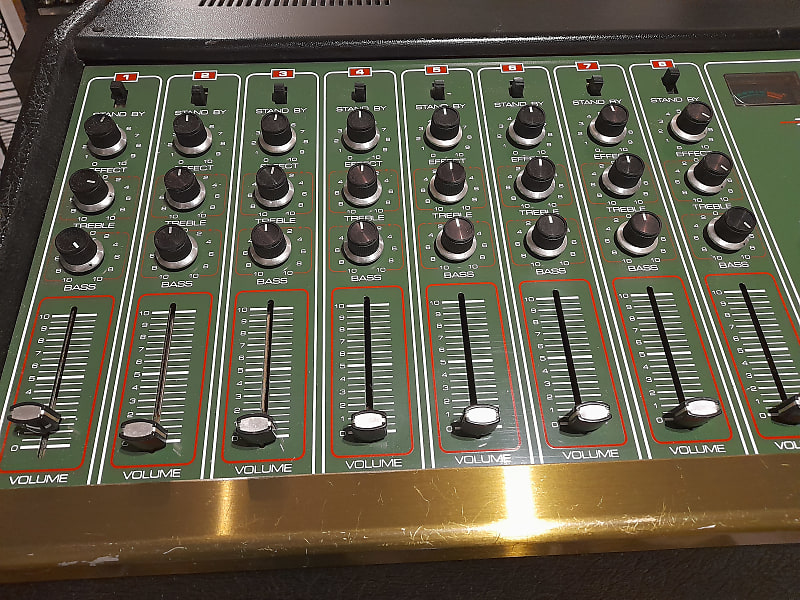 Roland PA-120 vintage 8-channel mixer + spring reverb | Reverb UK