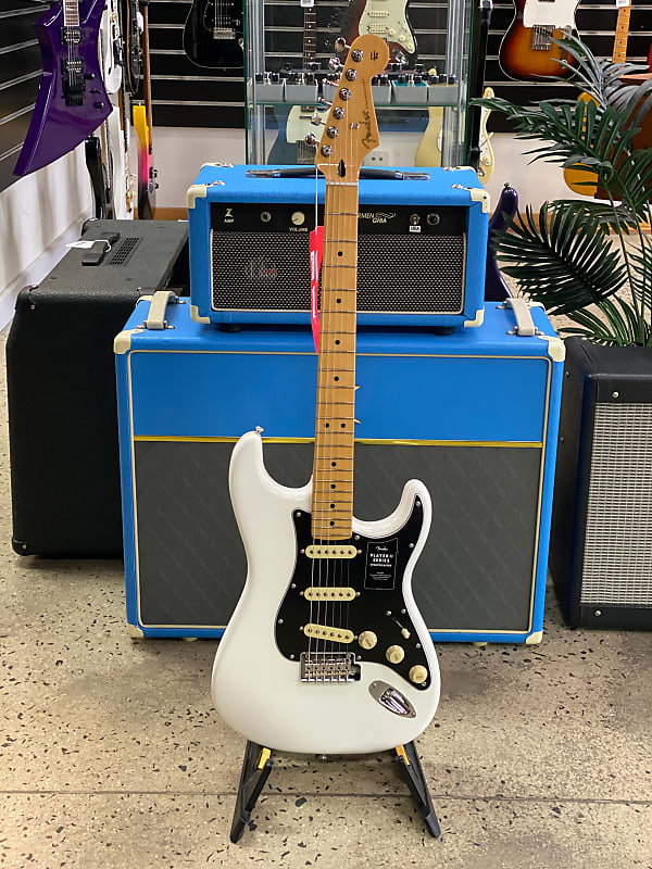 Fender Player II Stratocaster®, Maple Fingerboard, Polar | Reverb