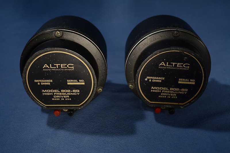 Altec Lansing 802-8G 80's | Reverb