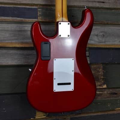 Partscaster Gilmour "Red Strat" Clone. | Reverb