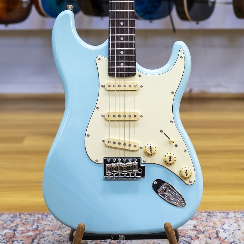 Jet Guitars JS-300 Electric Guitar (Sonic Blue) | Reverb