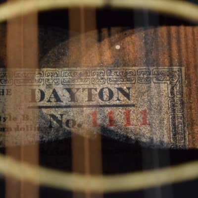 The Dayton Style B mandolin 1910s - black | Reverb Deutschland