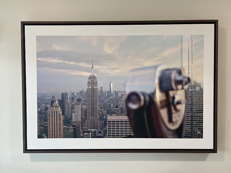Soundproofing Canvas Print New York City Skyline - Walnut | Reverb