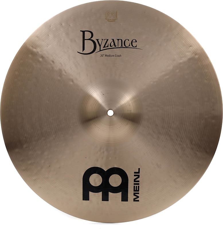 Meinl Cymbals 20 inch Byzance Traditional Medium Crash Cymbal | Reverb