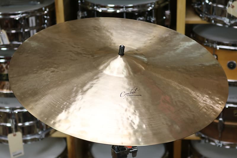 Demo of Exact Cymbal-Cymbal Craftsman 20” Hand Made | Reverb
