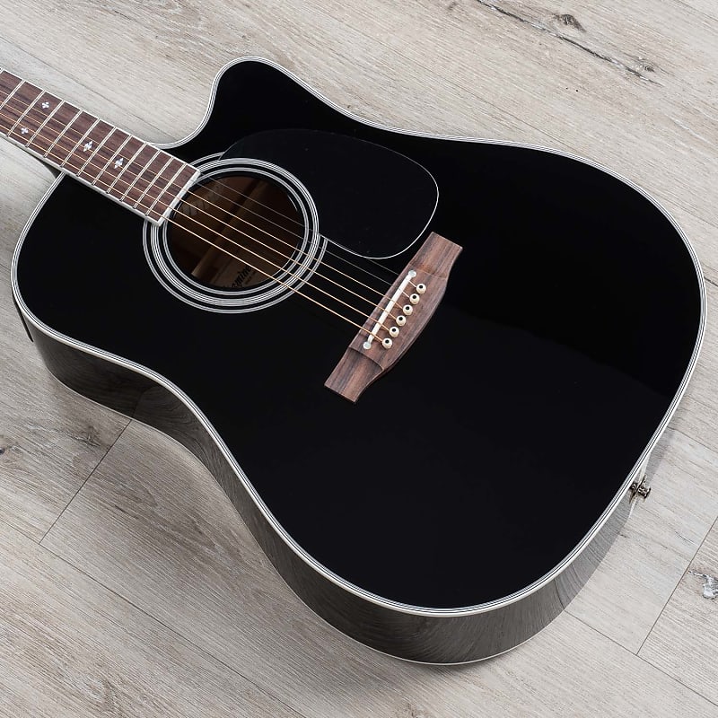 Takamine EF341SC Dreadnought Cutaway Acoustic-Electric Guitar | Reverb