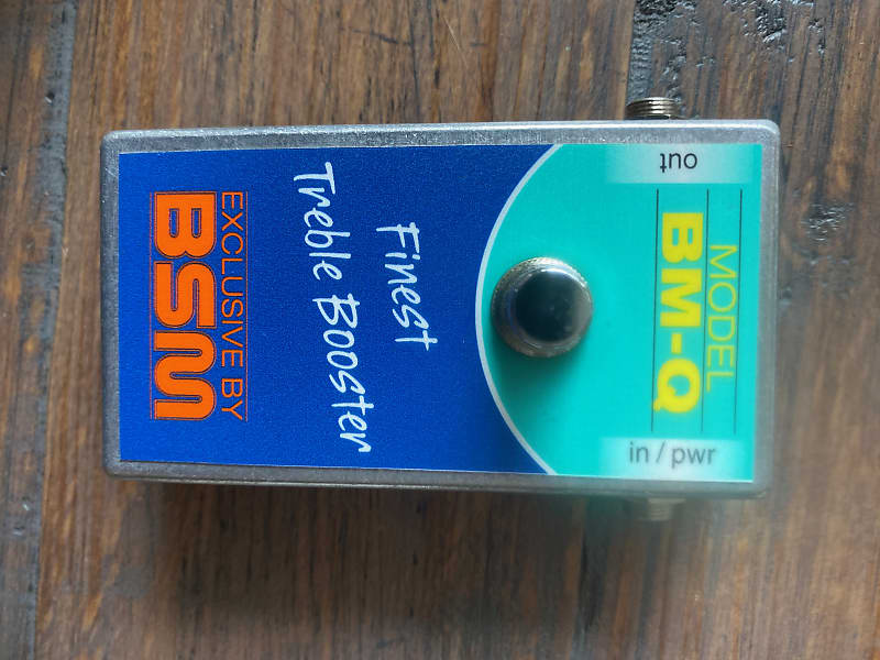 BSM Model BM-Q Finest Treble Booster Brian May Queen version | Reverb