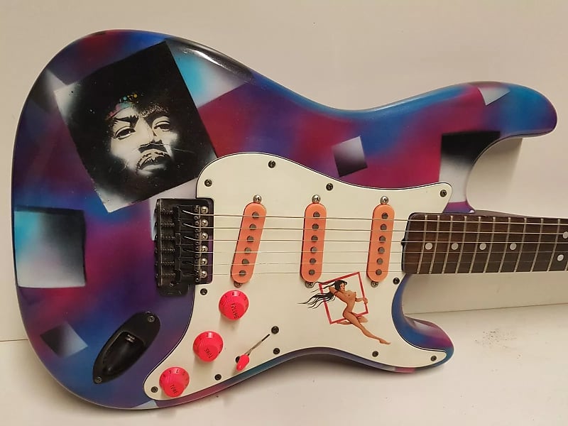 80's ROBIN HENDRIX POP ART STR*T | Reverb Deutschland