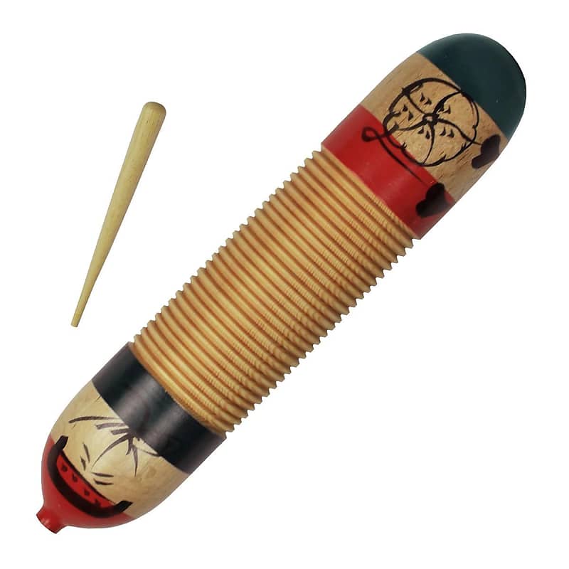 Drumfire Traditional Style Wooden Guiro | Reverb Australia
