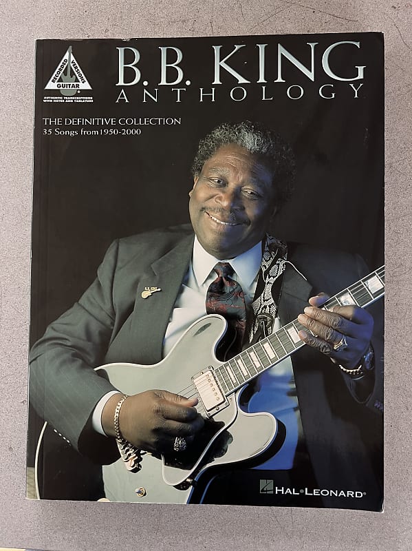 Hal Leonard B.B. King Anthology Recorded Version 2001 - Multi | Reverb