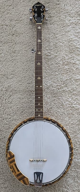 Vintage 1960's Conqueror by Kawai 5 String Banjo w/Arm Rest | Reverb