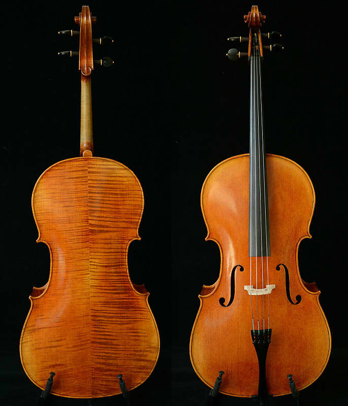 Rare 4/4 Cello Stradivari 1712 Davidov Cello 200-year Old | Reverb