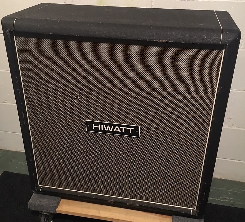UNLOADED Vintage 1973 Hiwatt 4x12 Guitar Cabinet Cab like | Reverb