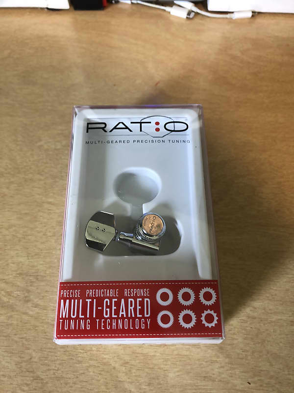 Graph Tech Ratio 3+3 Left handed - Chrome | Reverb