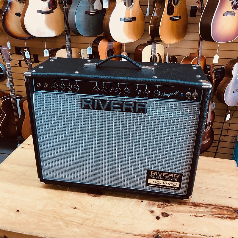 Rivera Stage IV Modified Guitar Tube Combo Amp w/ Footswitch | Reverb