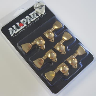 Grover 102GK Gold 3×3 Rotomatic Tuners with Keystone Buttons | Reverb
