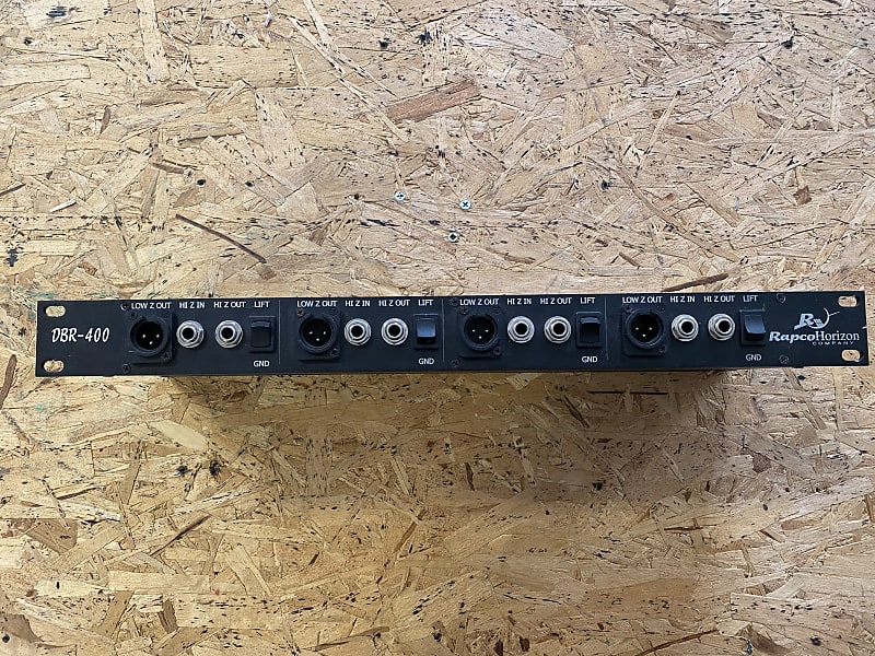 Quad 4 Channel Rackmount Direct Box - Rapco | Reverb