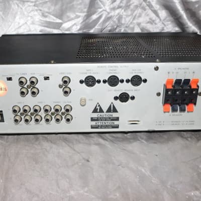 Luxman R-106 vintage stereo receiver with phono input and | Reverb