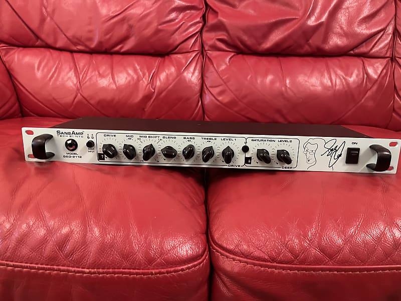Tech 21 Sansamp GED-2112 Geddy Lee Signature Preamp Rack | Reverb