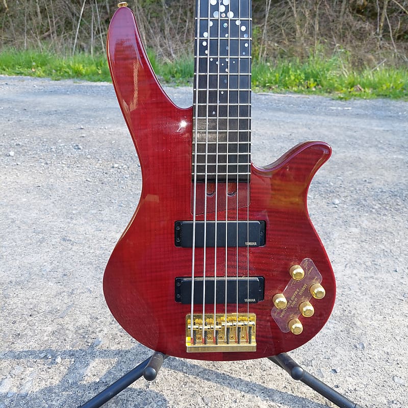 Yamaha RBX6JM John Myung Signature 6 String Bass Ebony | Reverb UK