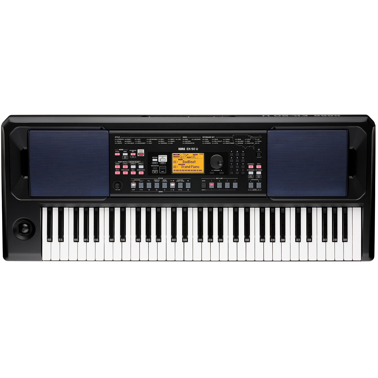 Korg EK-50U 61-Key American Styles Entertainer Keyboard | Reverb