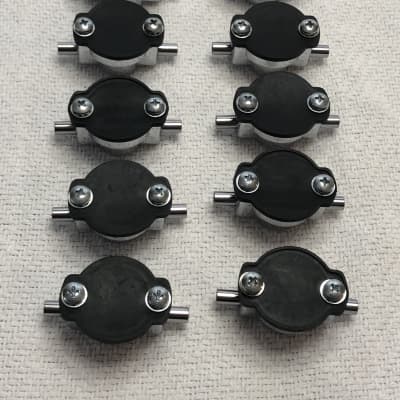 DW Design Series Snare Drum lugs 2010's - Chrome | Reverb