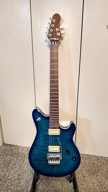 Firefly FFMN Blue burst EVH Tribute electric guitar | Reverb