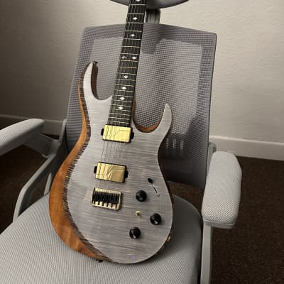 Kiesel Aries Custom - Translucent White + Fishman Upgrades | Reverb