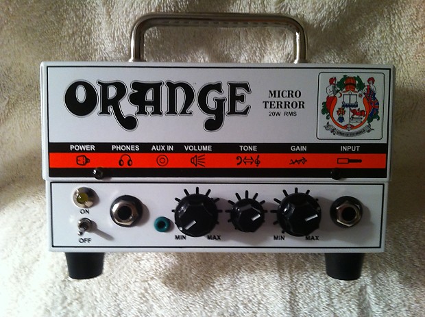 ORANGE -MICRO TERROR -RECENT -WHITE | Reverb