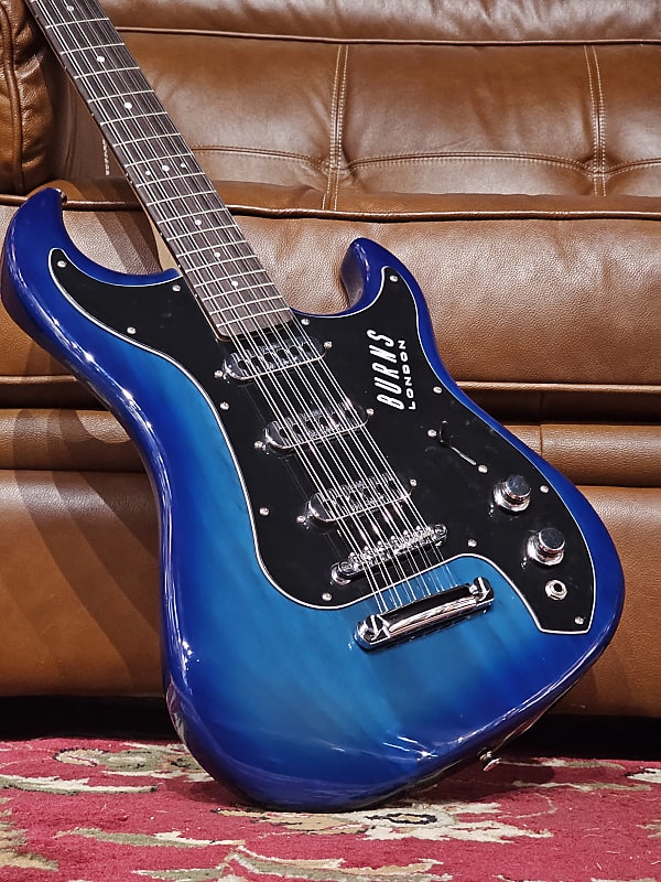 2019 Burns SJ12 12 String - Blue | Reverb