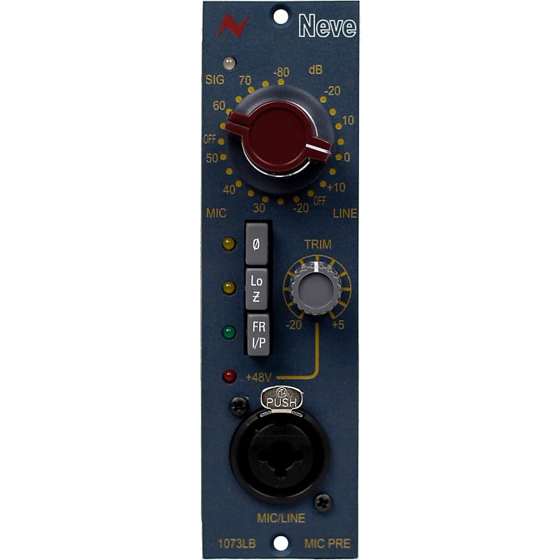 AMS Neve 1073LB 500 Series Mic Preamp Module | Reverb