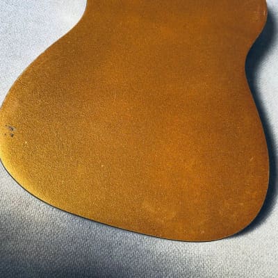 Metallic Gold Basswood Telecaster Tele Style Guitar Body | Reverb