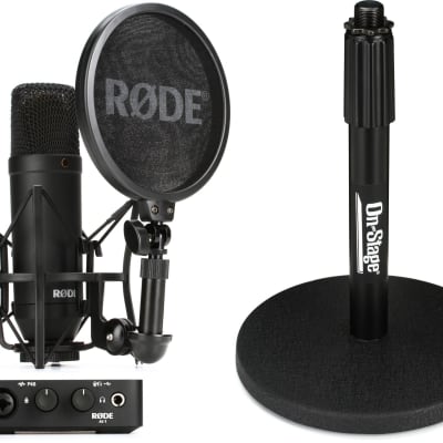 Rode Complete Studio Kit with NT1 Microphone and AI-1 Audio | Reverb