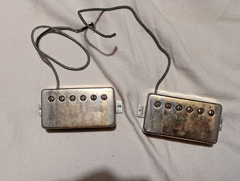 Gibson Tim Shaw PAF Humbucker pickups 1986 Gold original 1986 | Reverb