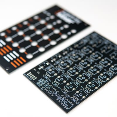 Matrix Mixer / Eurorack / DIY Synth / PCB + Front Panel kit / | Reverb