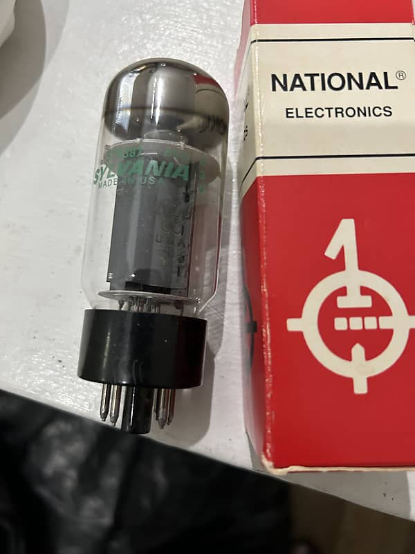 Sylvania 6L6 GC Model STR-387 | Reverb