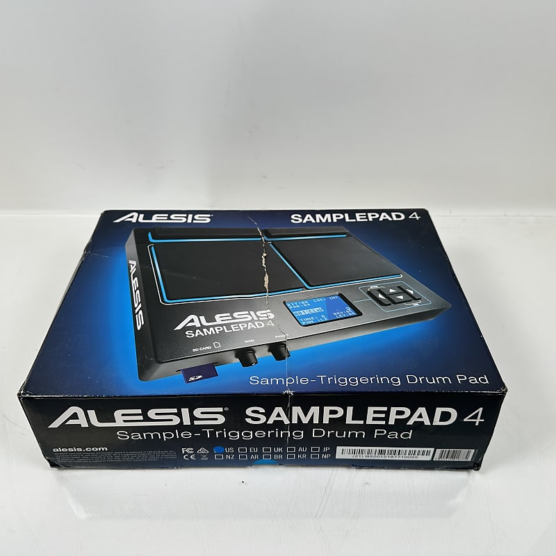Alesis SamplePad 4 | Four-Pad Percussion and | Reverb