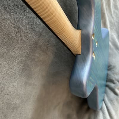 96 art Offset Guitar - custom handmade! Mermaid ceruse finish | Reverb