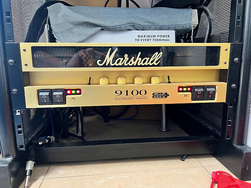 Marshall 9100 Dual MonoBloc Amplifier (50+50 Watt Tube Power | Reverb