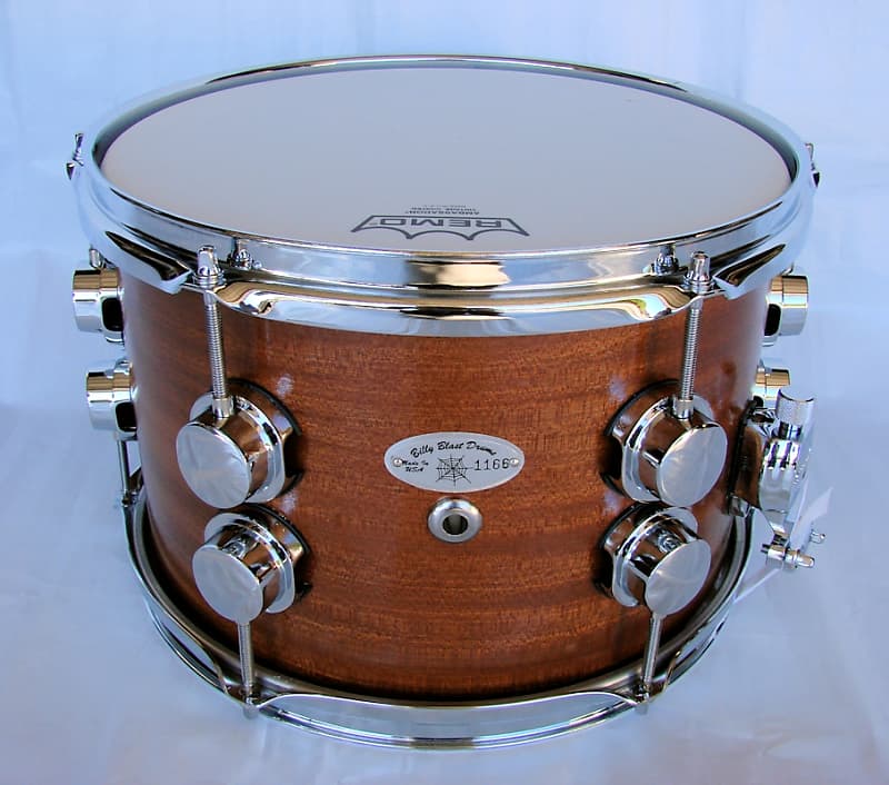 Billy Blast Drums 12"x8" Mahogany Snare Drum 2021 Mahagany | Reverb