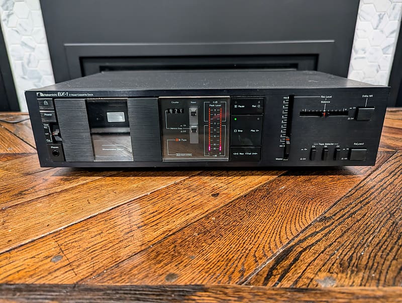 🧡 Nakamichi BX-1 Cassette Deck Serviced! 🧡 | Reverb