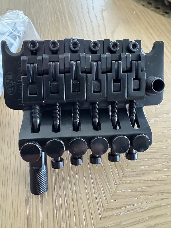 EVH Floyd Rose Locking Tremelo (R2 nut) - Black | Reverb