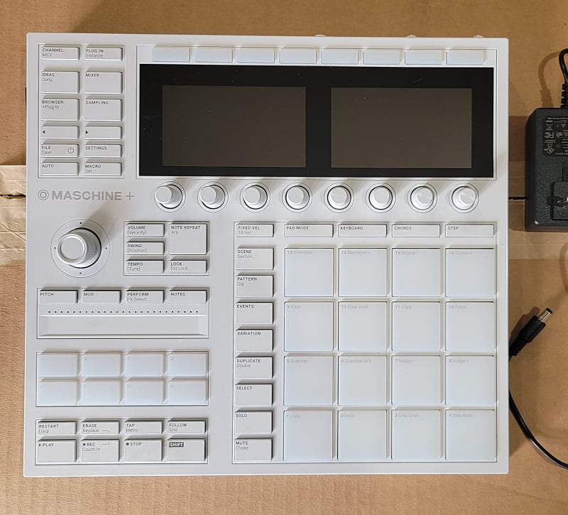 Native Instruments Maschine + Standalone 2022 - White | Reverb