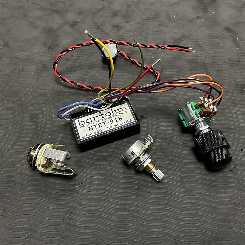 Bartolini NTBT-918 2-Band Tone Control Preamp/EQ | Reverb