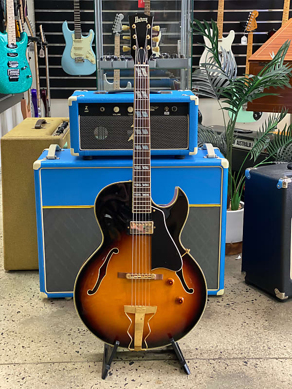 Burny 2003 RFA-65 MIJ ES-175 Style | Sunburst w/bag ***Pre | Reverb